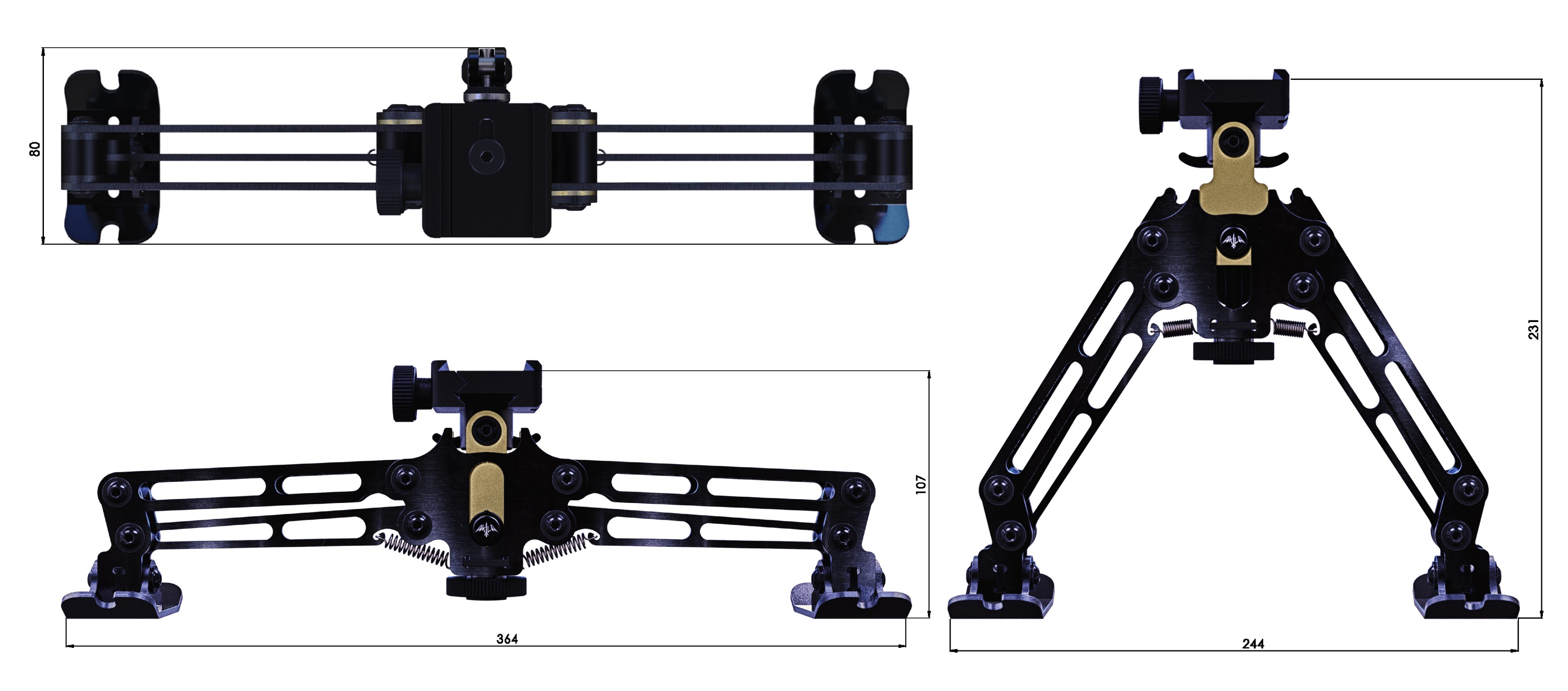 AKILA Precision Bipod – Akila